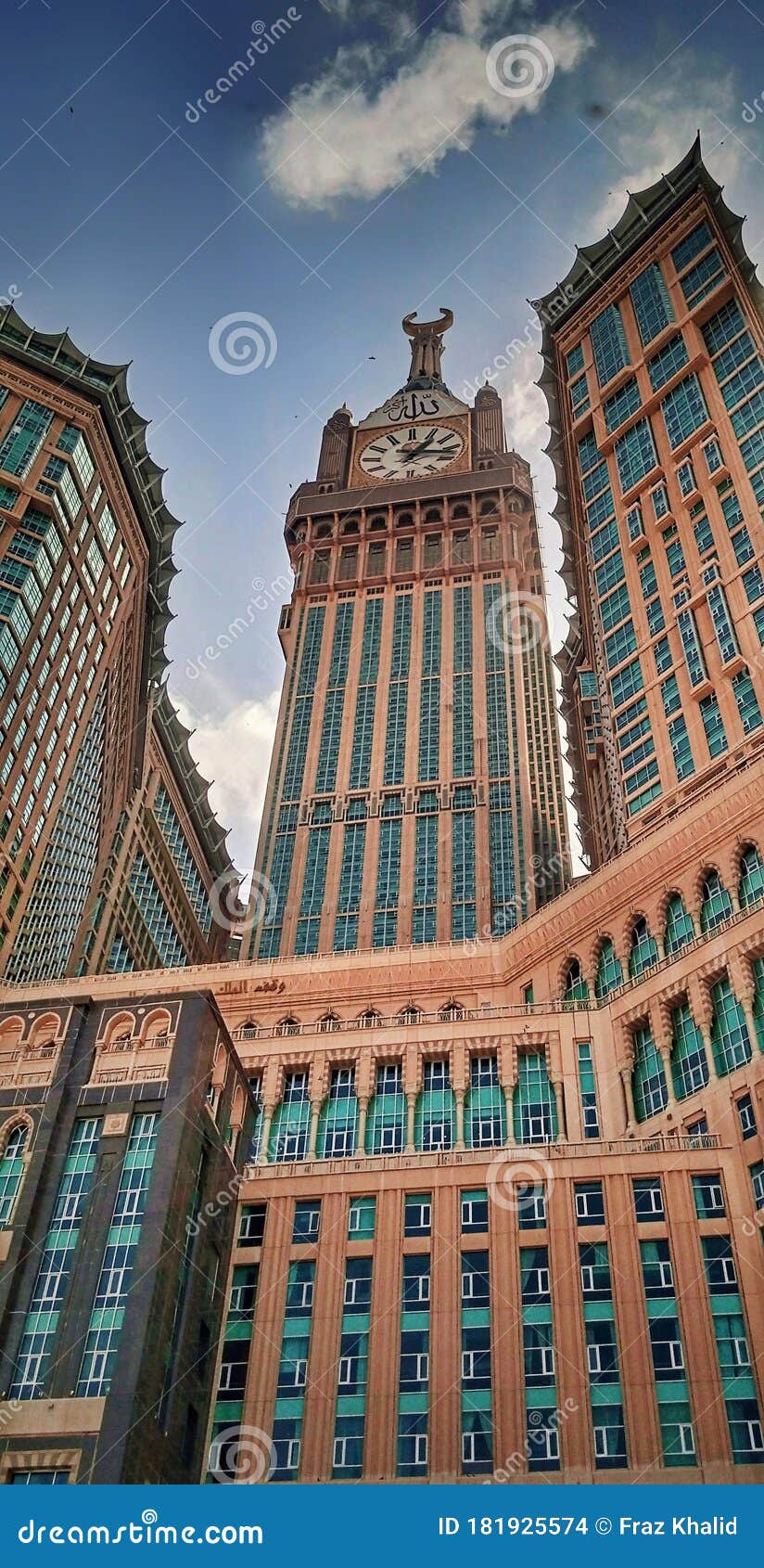 Beautiful View of Makkah Tower from Makkah Saudia Arab Editorial Stock ...