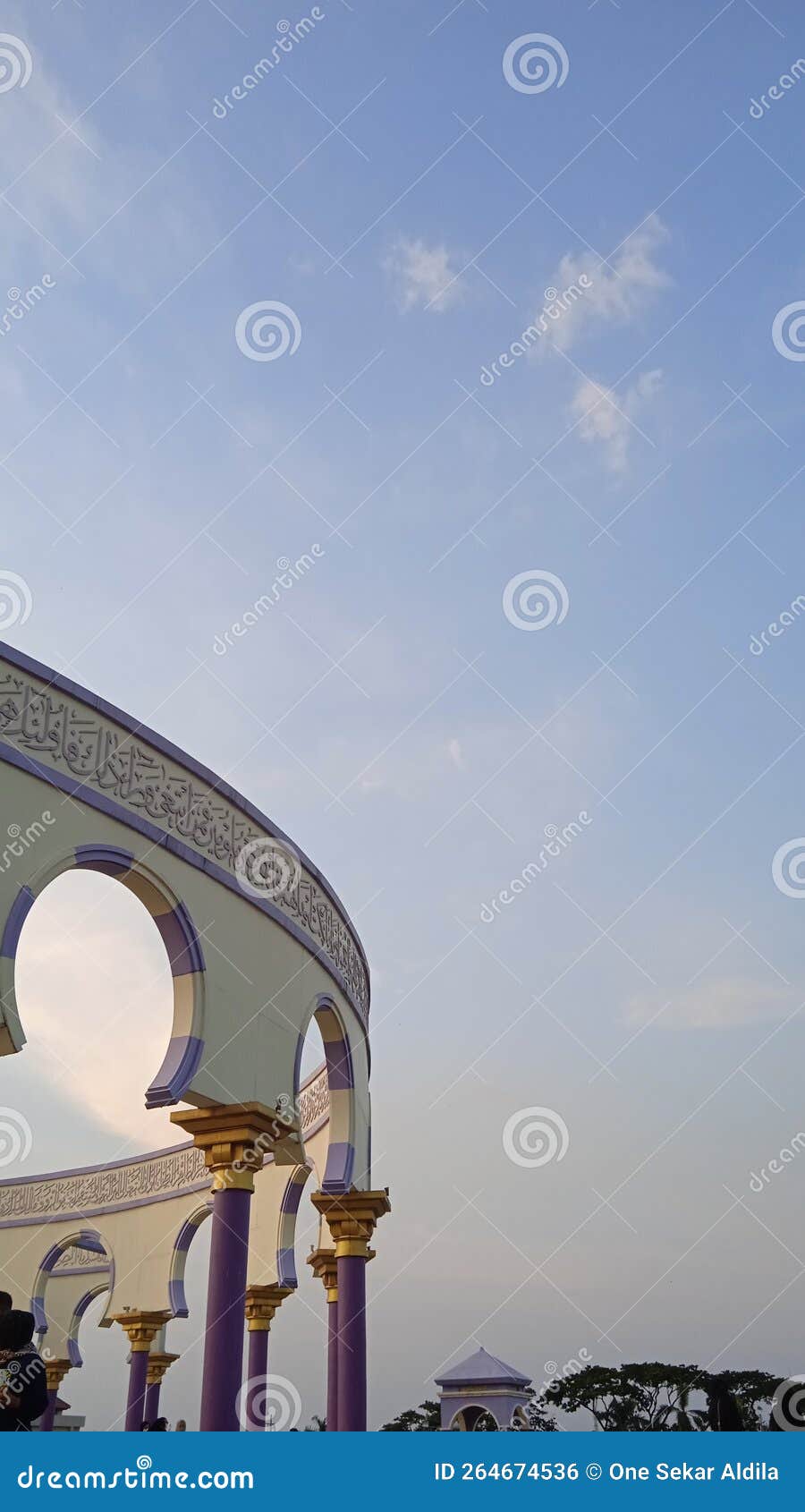 Beautiful View of Masjid Agung Semarang Stock Photo - Image of agung ...