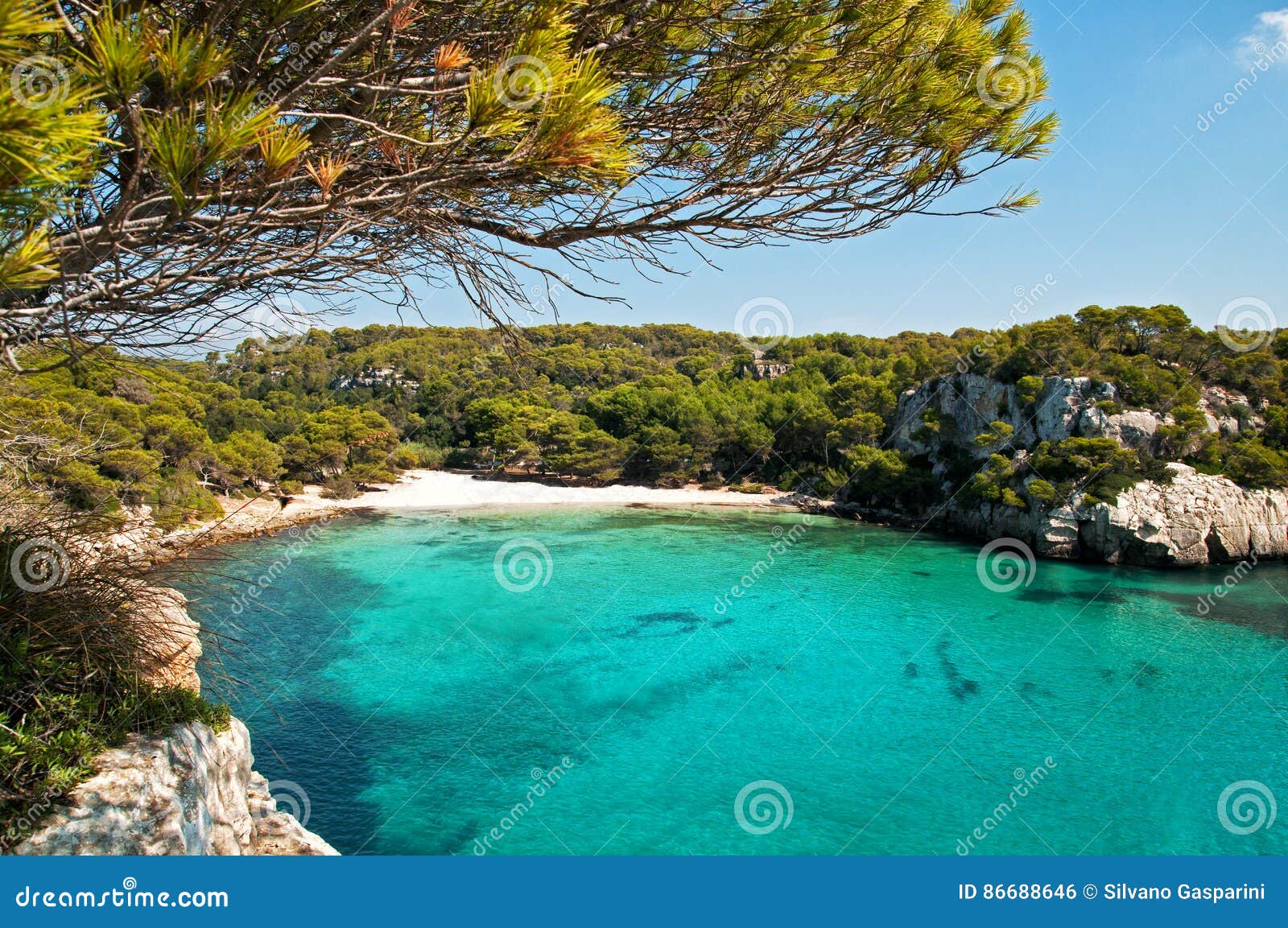 Beautiful View of Menorca, Spain Stock Photo - Image of hike, isolated ...