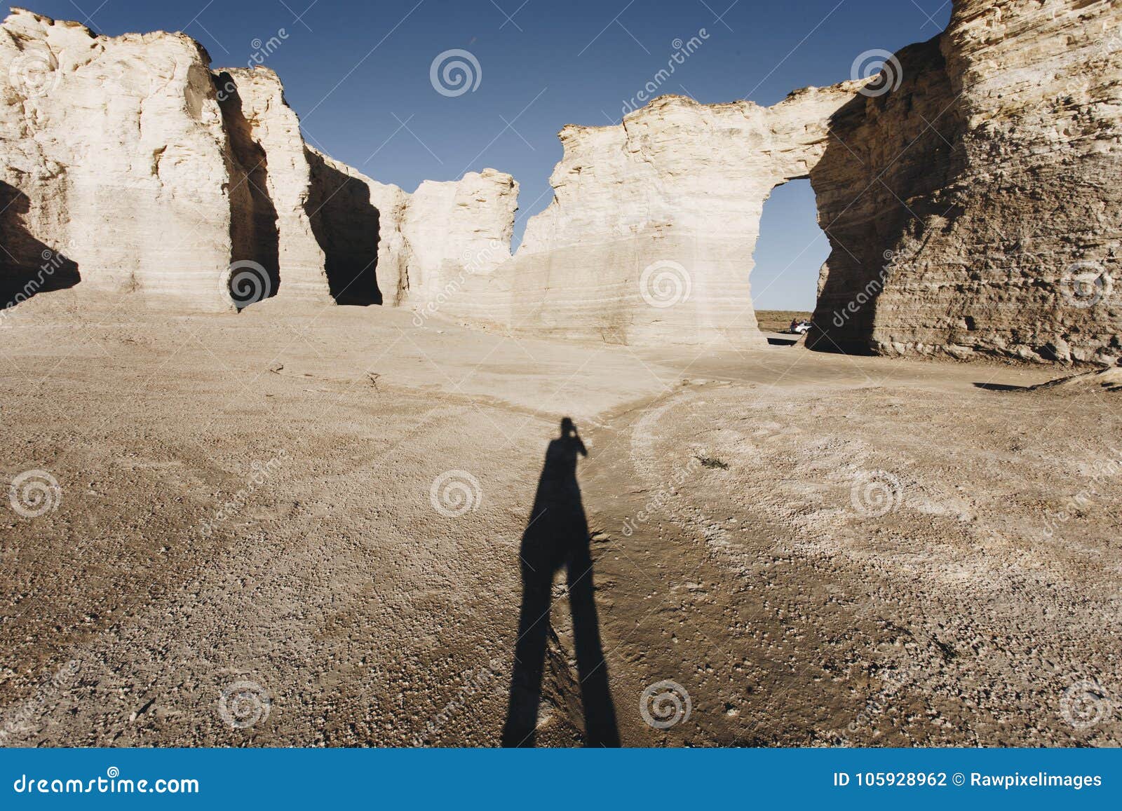 Monument Rocks Chalk Pyramids Of Zone At Lake Iseo In Italy Royalty ...