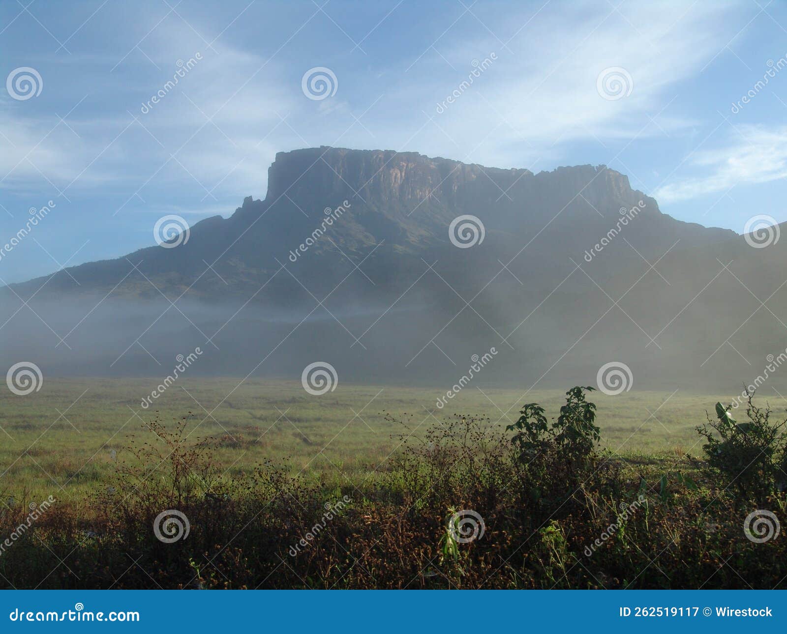Beautiful View of Mount Roraima in Southern America Stock Image - Image ...