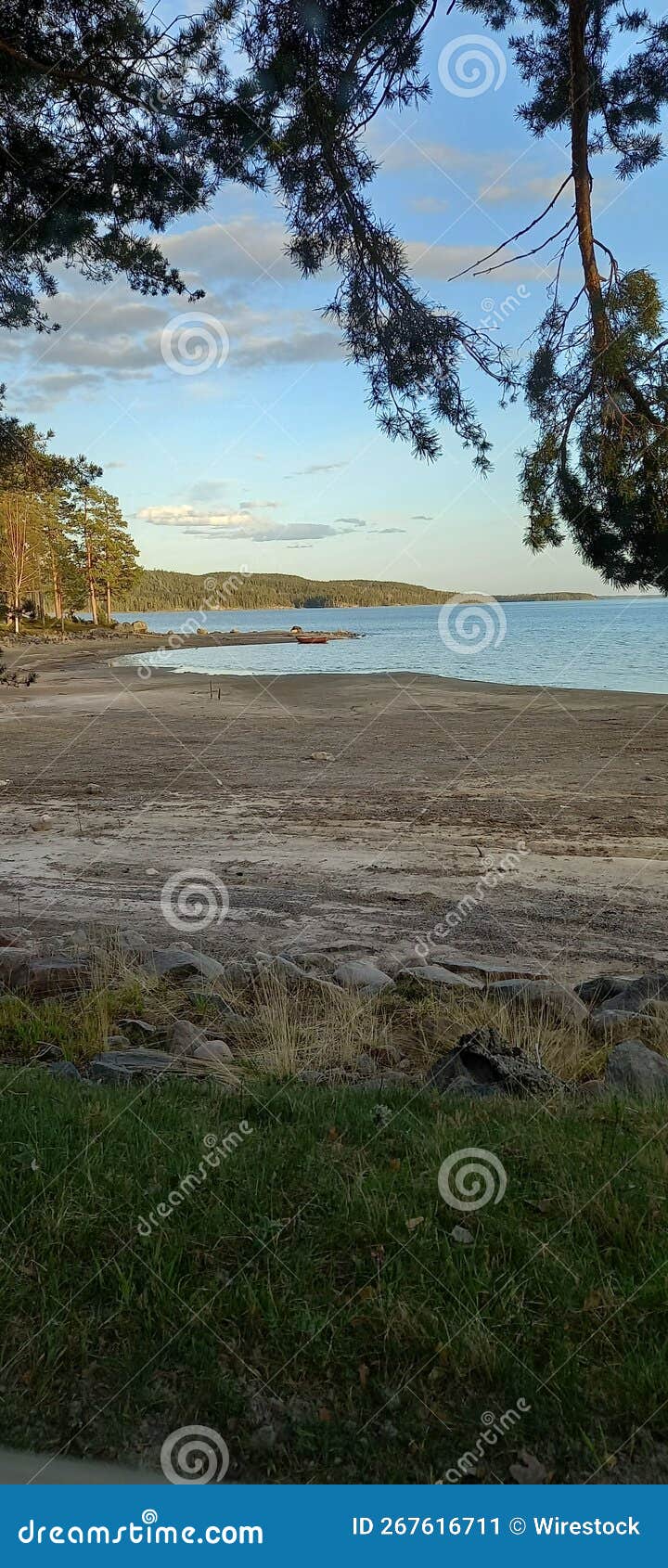 Beautiful View of Ocean Water from the Beach Stock Image - Image of ...