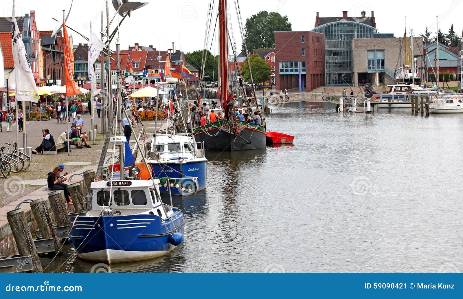 Beautiful View of the Old Town of Husum Editorial Photo - Image of ...