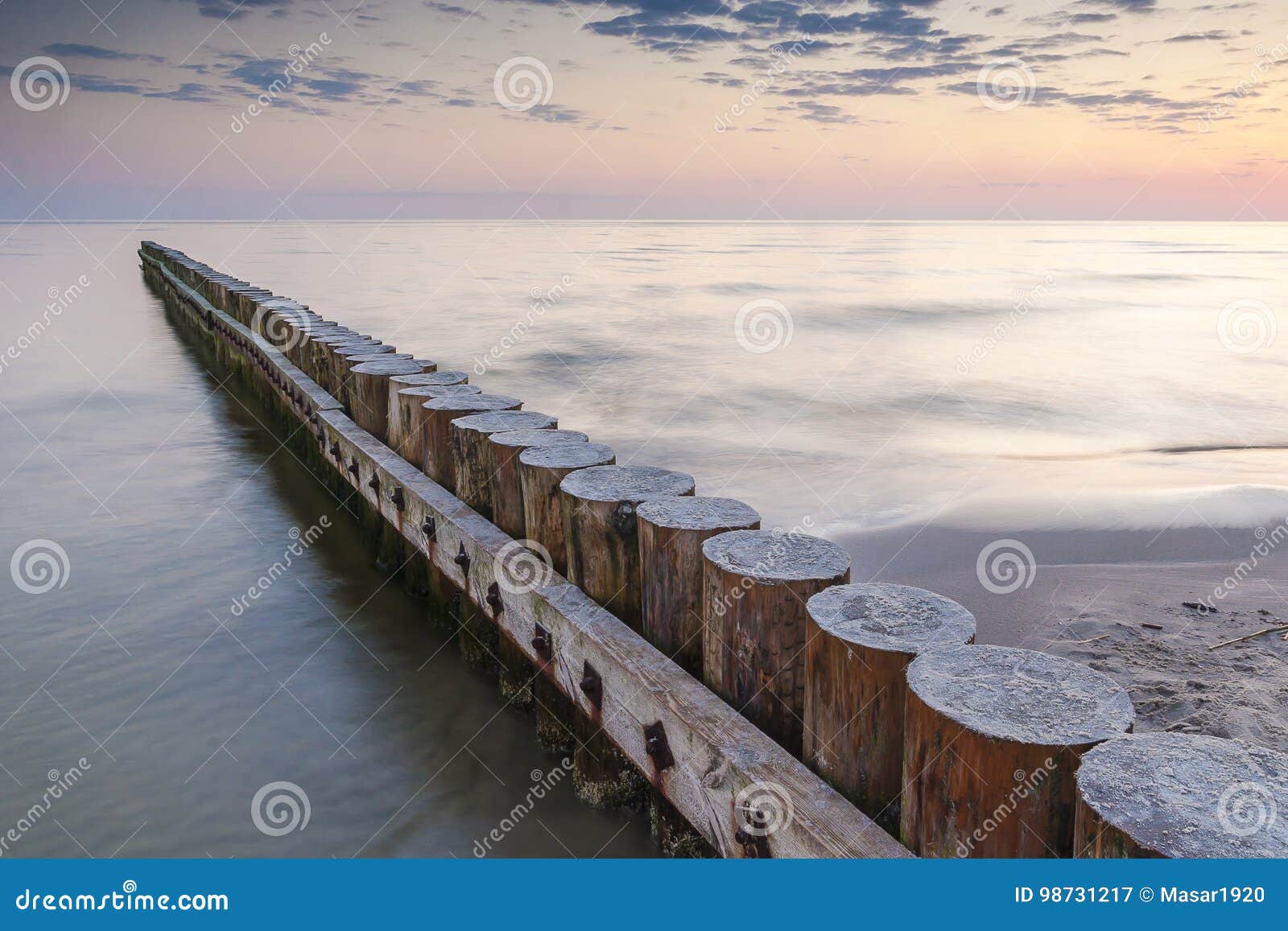 Beautiful View of Polish Baltic Sea Stock Image - Image of view, travel ...