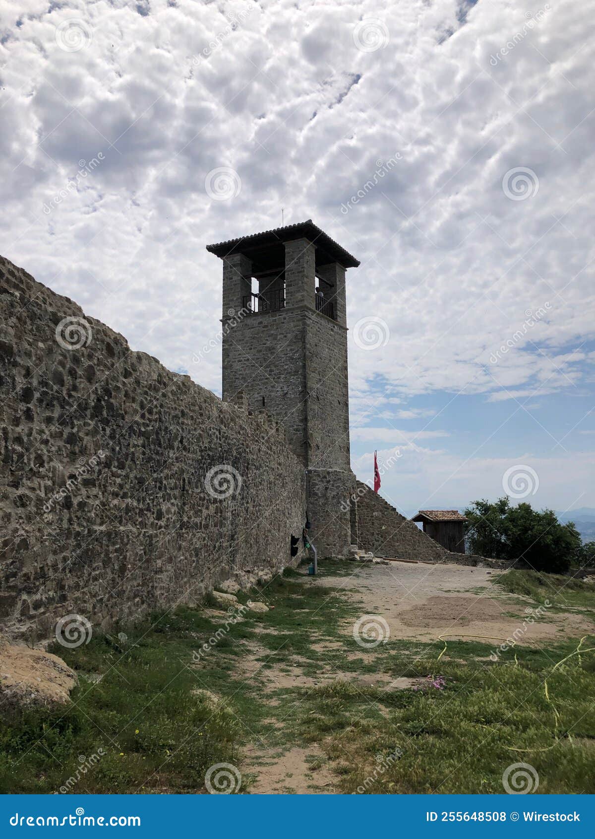 Beautiful View of Preza Castle in Lbania. Stock Photo - Image of ...