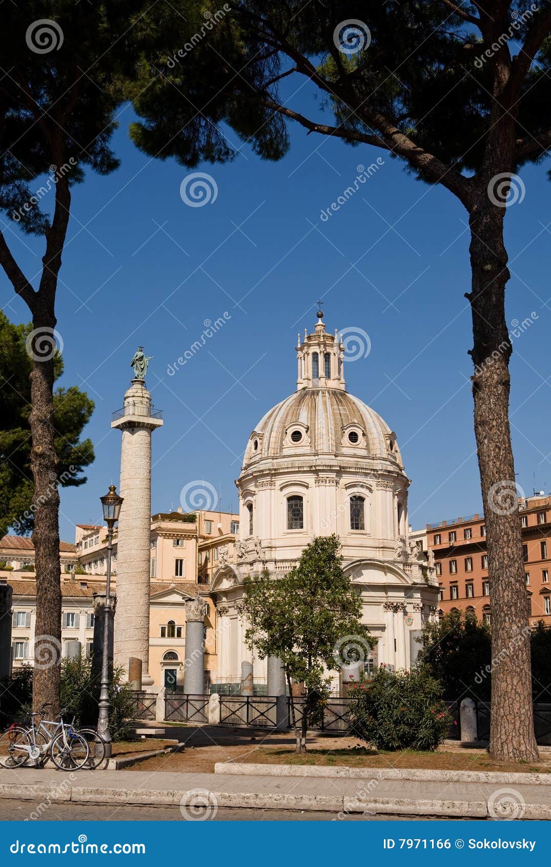Beautiful View of the Rome Centre Stock Photo - Image of cultural ...
