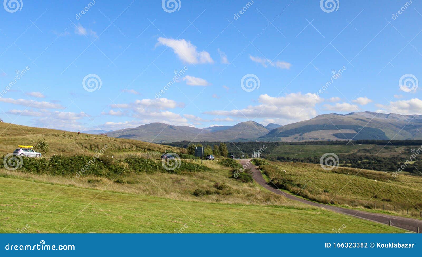 Beautiful View of Scottish Highlands Stock Photo - Image of natural ...