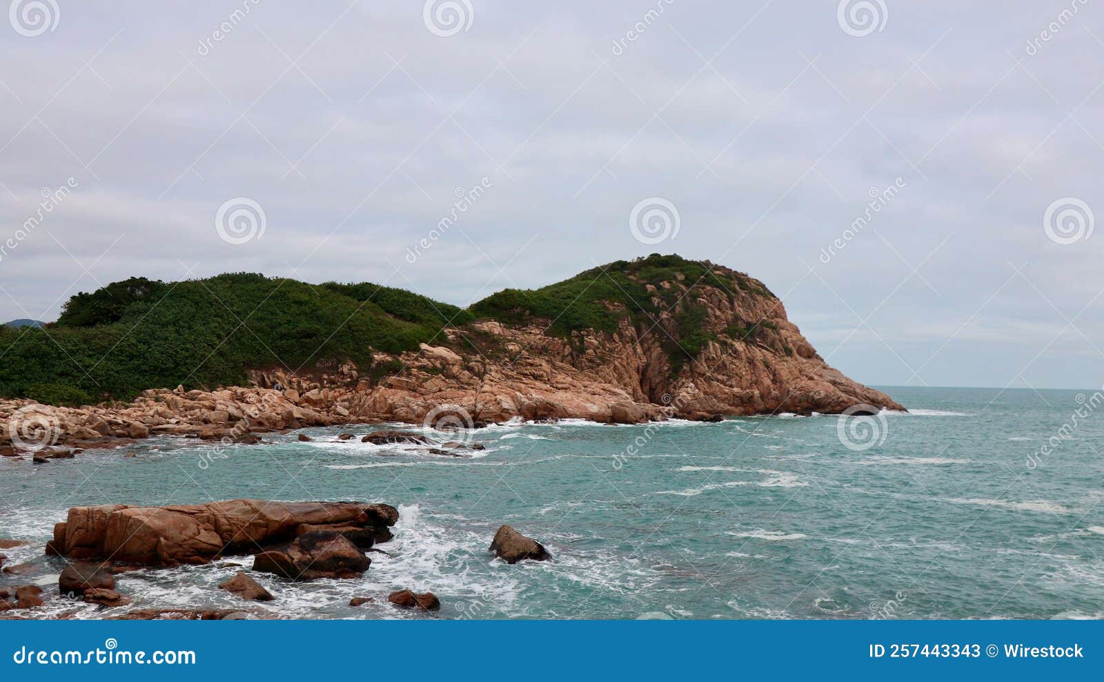 Beautiful View of the Shek O Beach in Hong Kong Stock Image - Image of ...