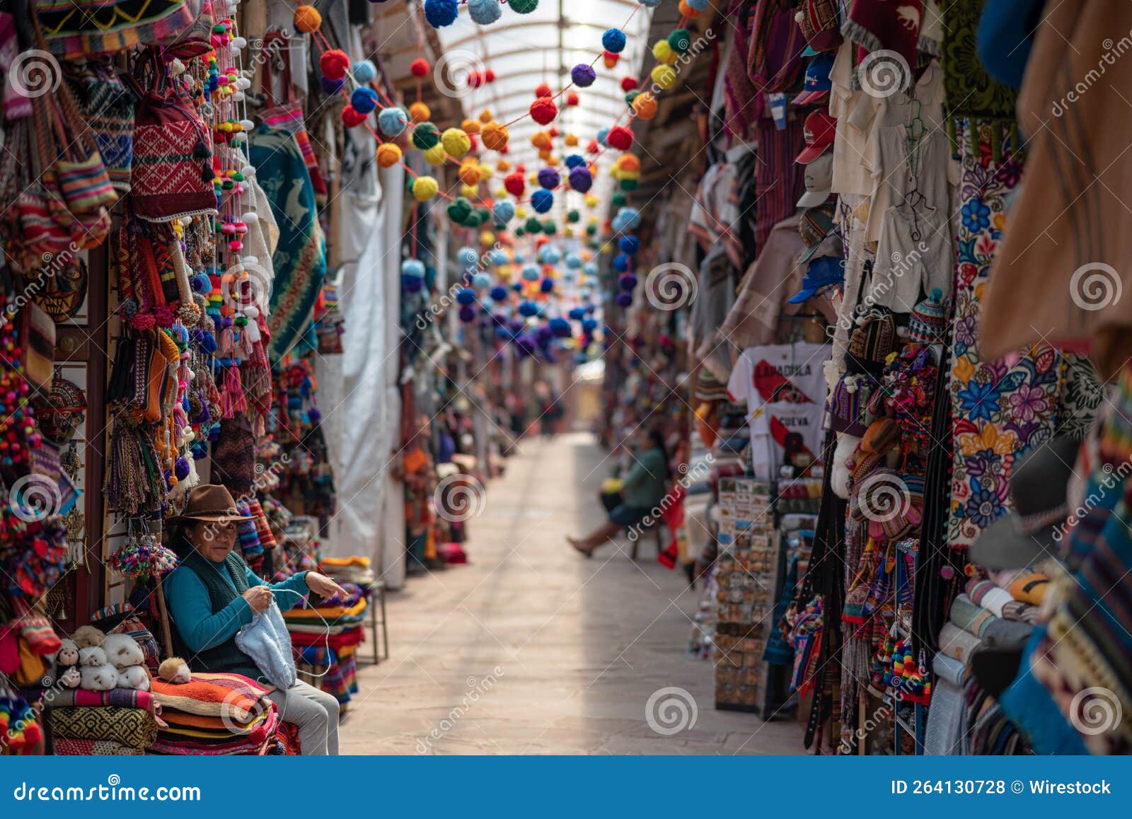 Beautiful View of Shops and Markets in Cusco in Peru Editorial Stock ...