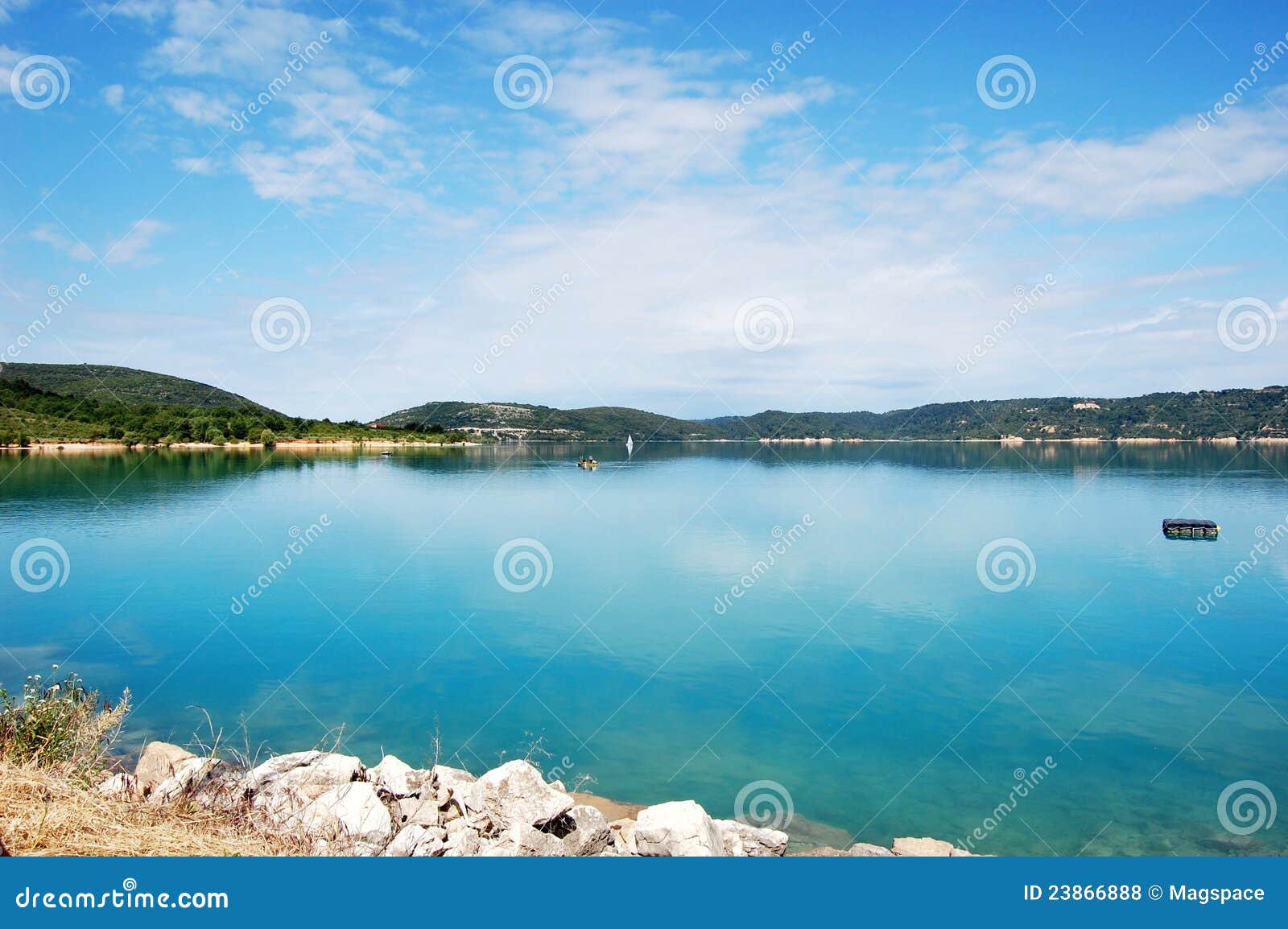 Beautiful View on St.Croix Lake Stock Photo - Image of natural, lake ...