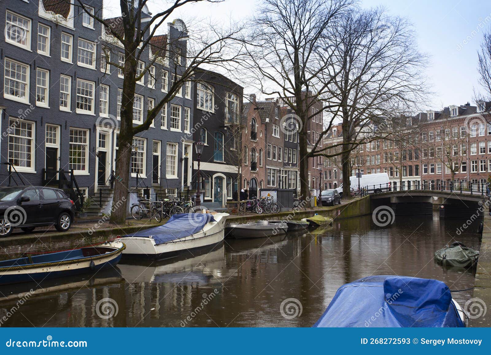 The Streets and Canals of Amsterdam Stock Image - Image of cityscape ...