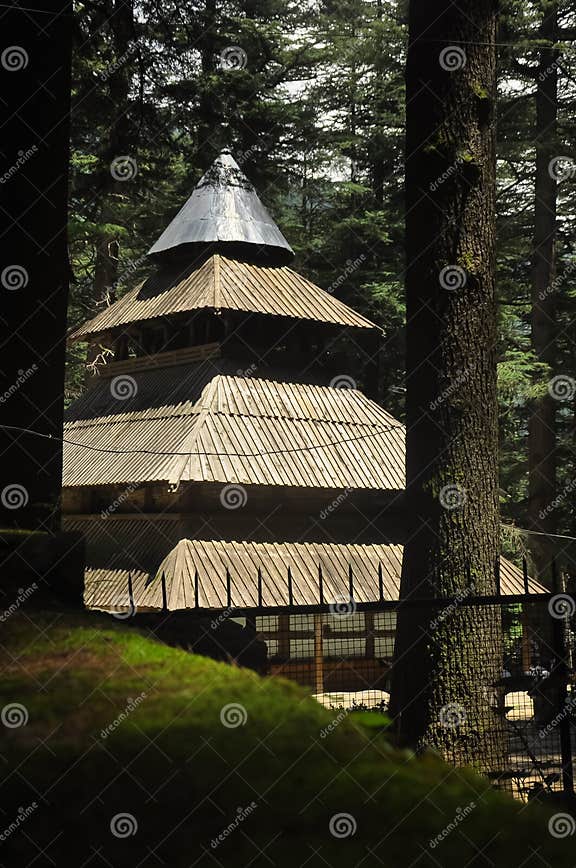 Beautiful View of Sunlight Falling on Hidimba Devi Temple from in ...
