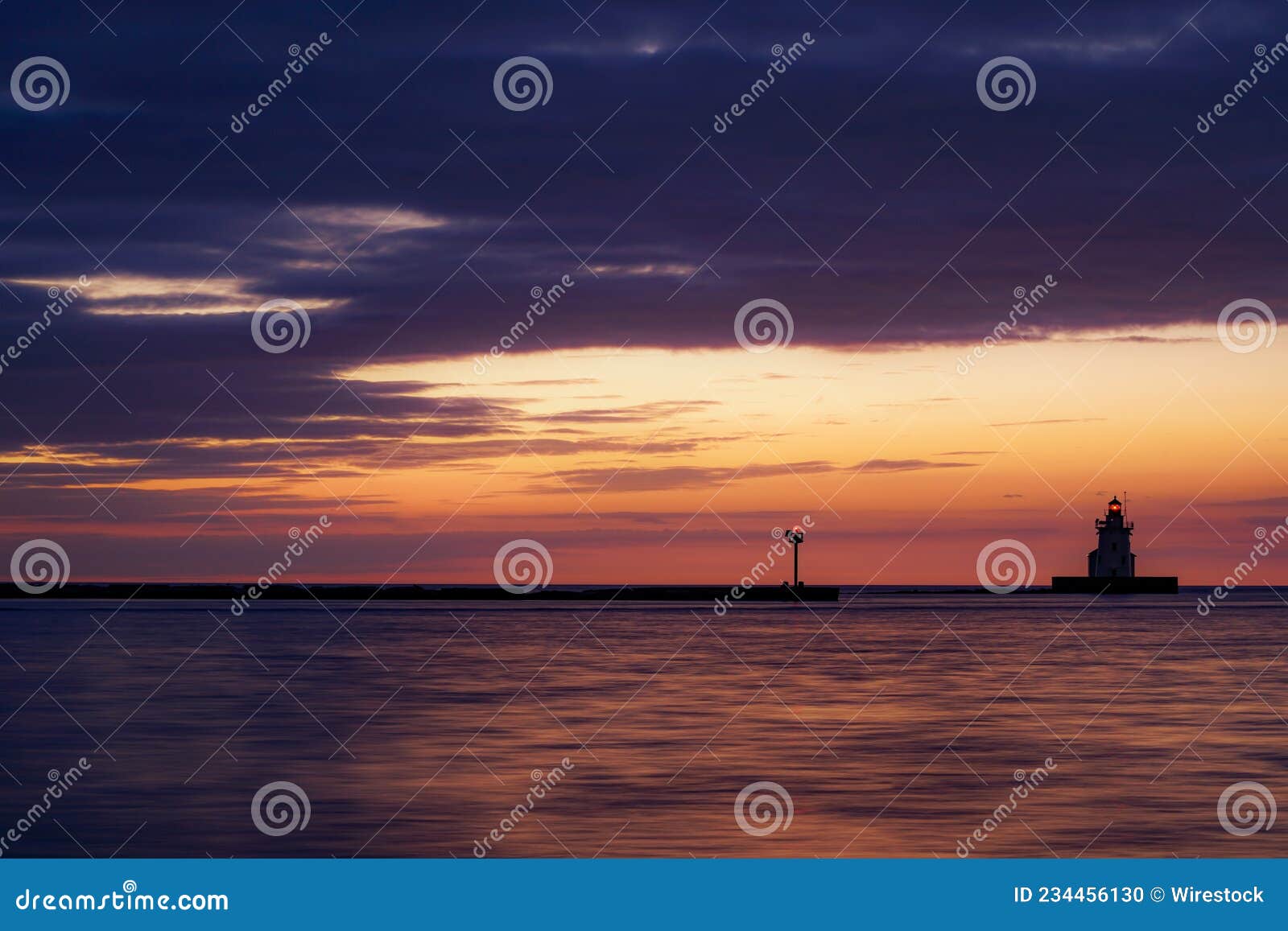 Beautiful View of the Sunset Sky Over a Sea Stock Photo - Image of ... Beautiful View of the Sunset Sky Over a Sea Stock Photo - Image of ...
