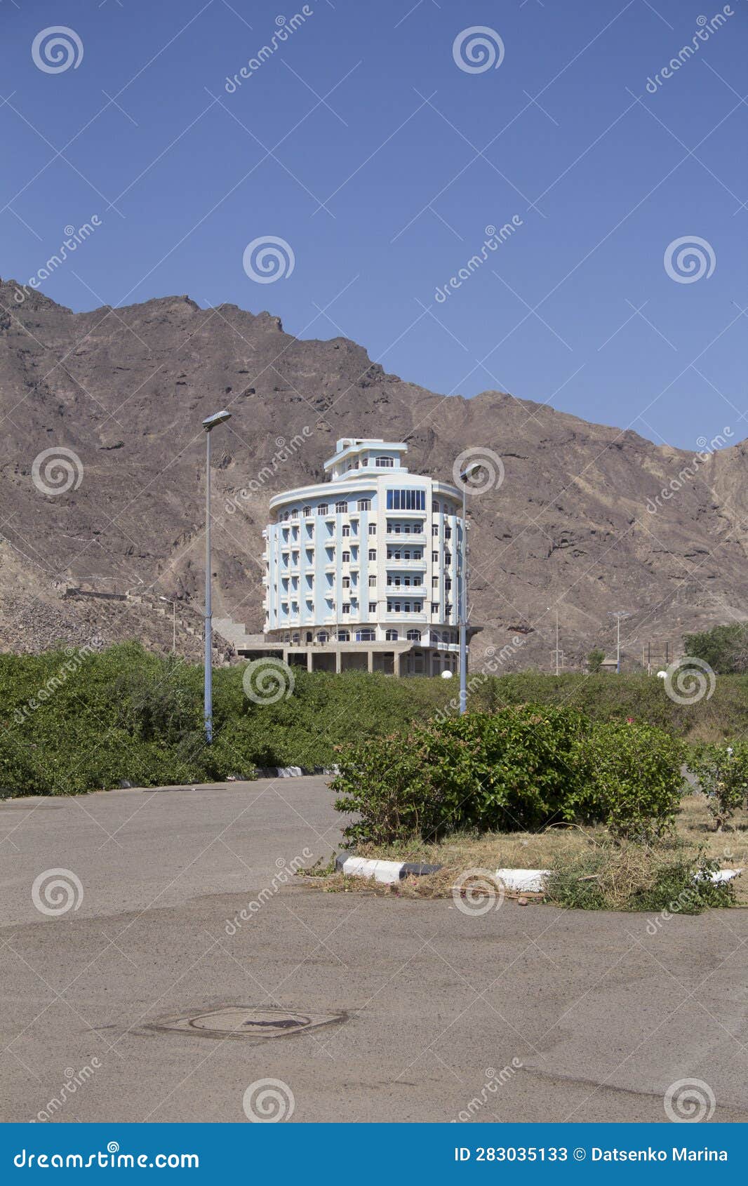 Beautiful View of the Typical Architecture of Aden Stock Image - Image ...