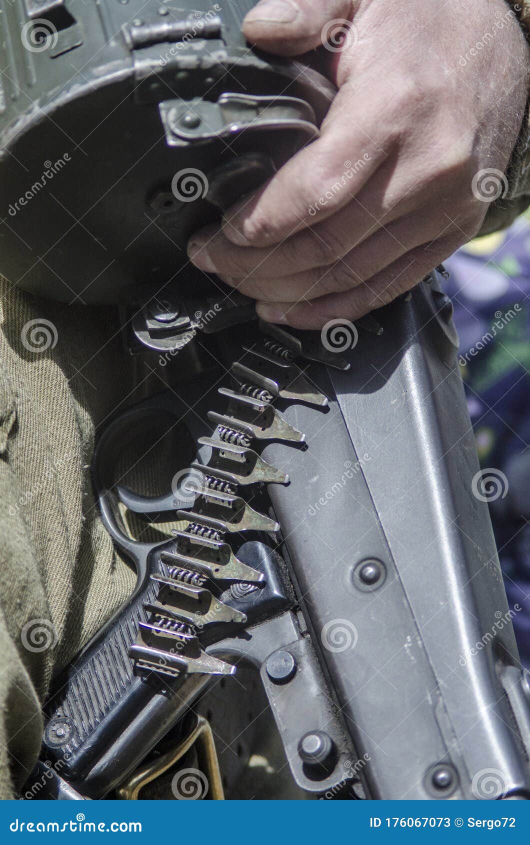 Beautiful View of the Weapon Stock Image - Image of broadly, bright ...