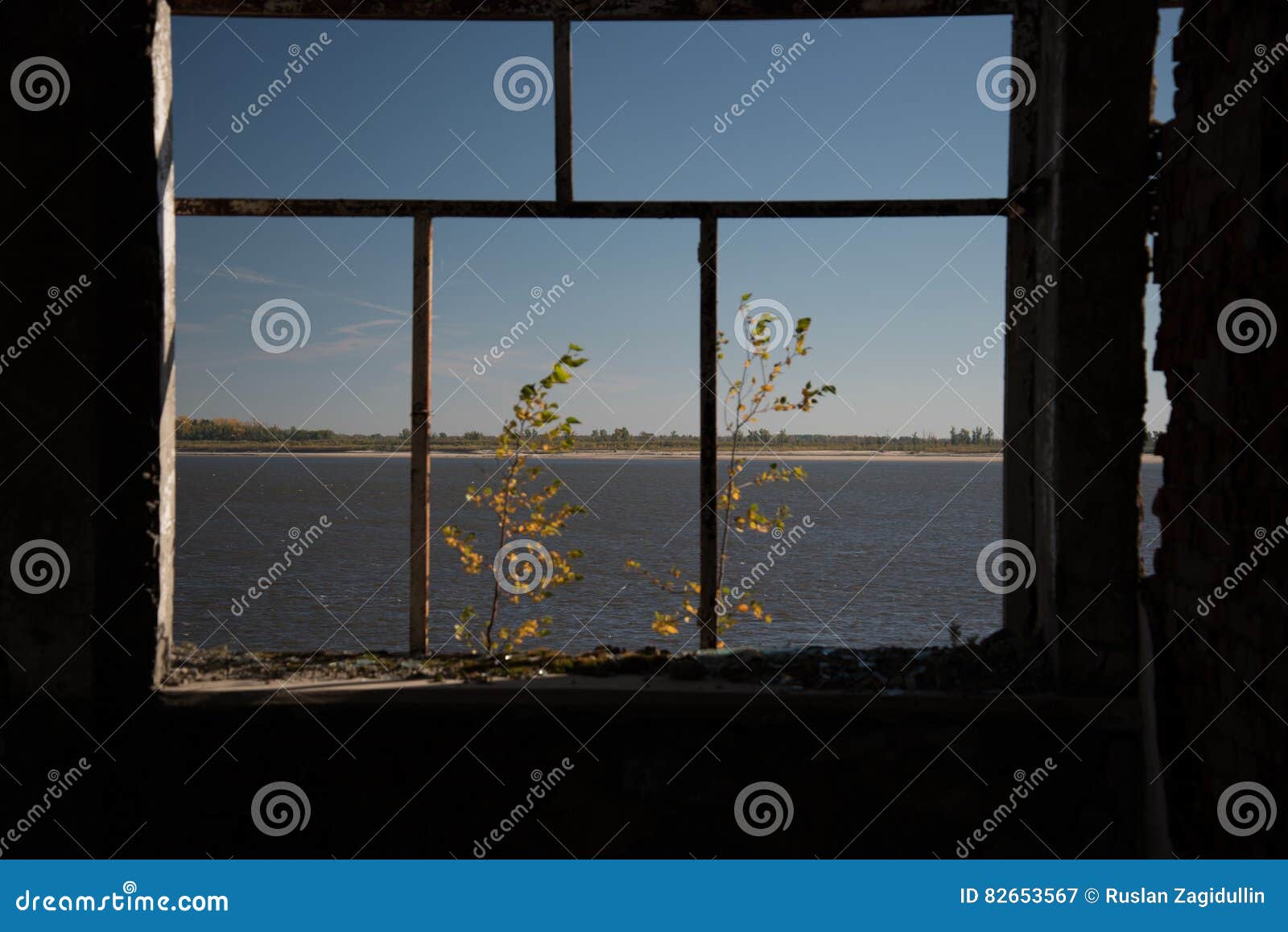 A BEAUTIFUL VIEW through a WINDOW Stock Image - Image of landscape ...