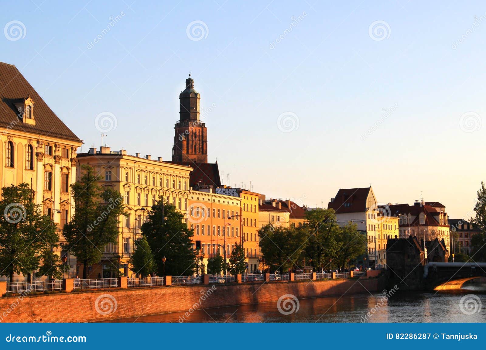 Beautiful View of Wroclaw, Poland Editorial Photography - Image of ...