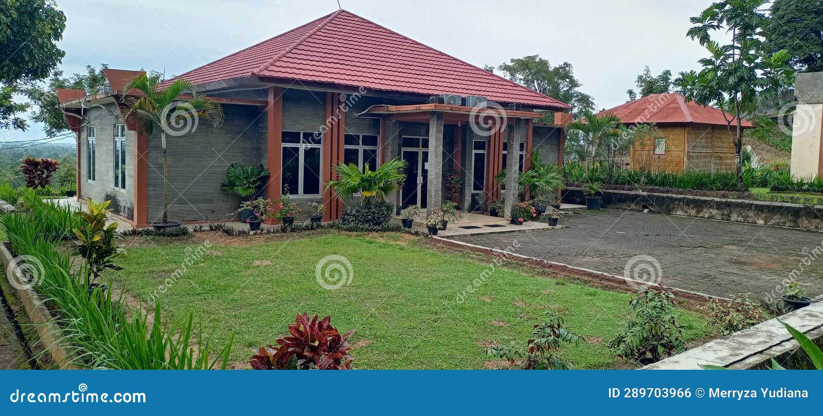 Beautiful villas stock photo. Image of villas, mountains - 289703966