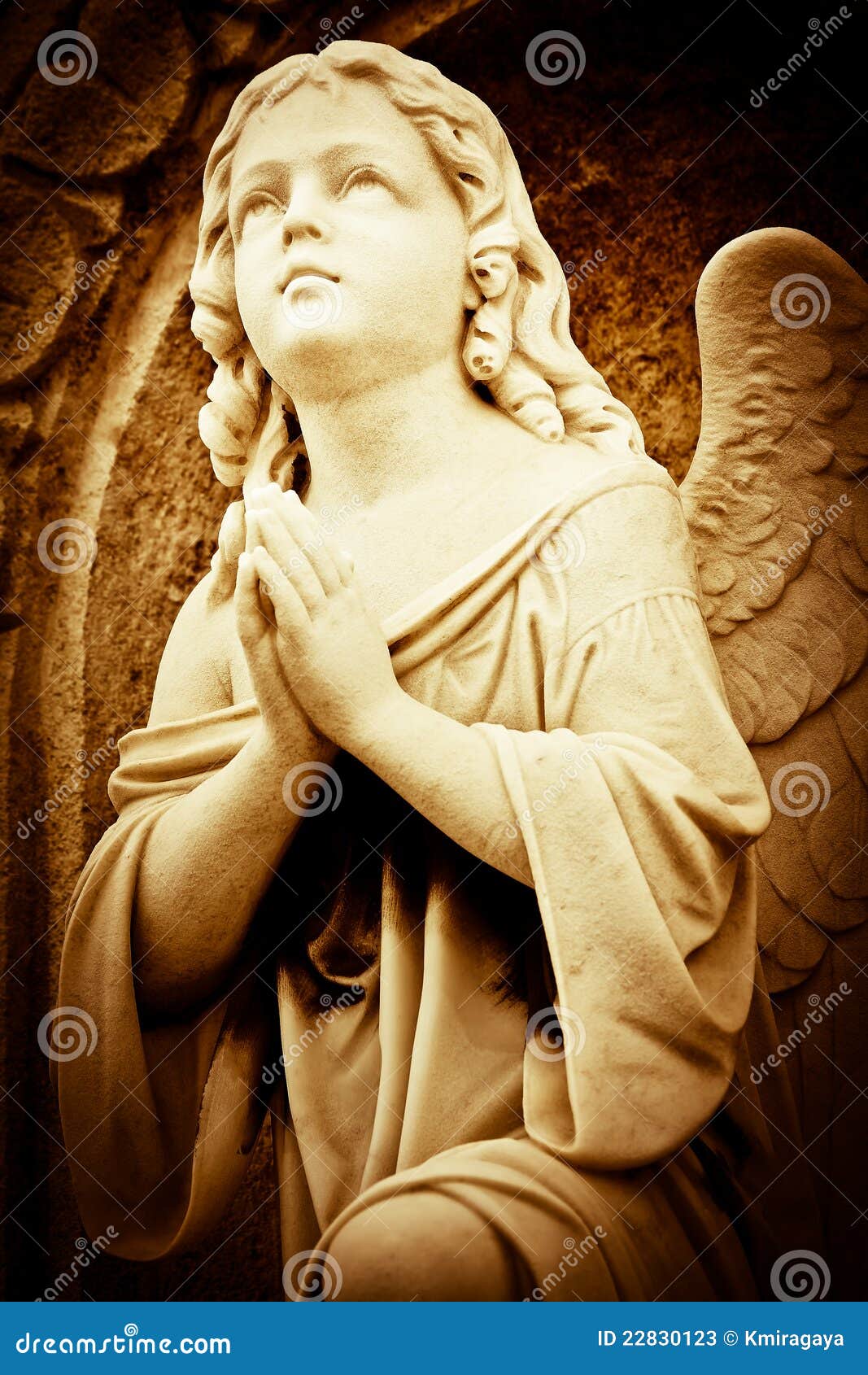 Praying Angel Stock Photo | CartoonDealer.com #43300980 Praying Angel Stock Photo | CartoonDealer.com #43300980