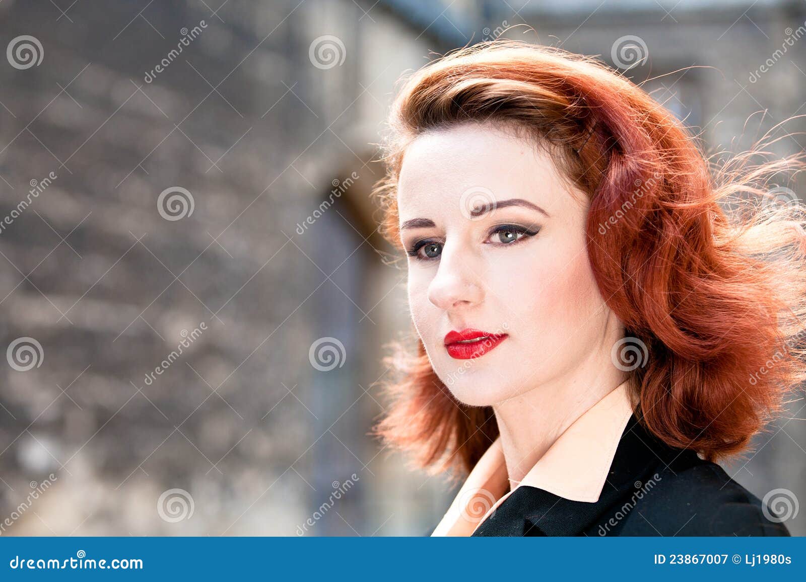 Beautiful Vintage Model stock image. Image of dress, trend - 23867007