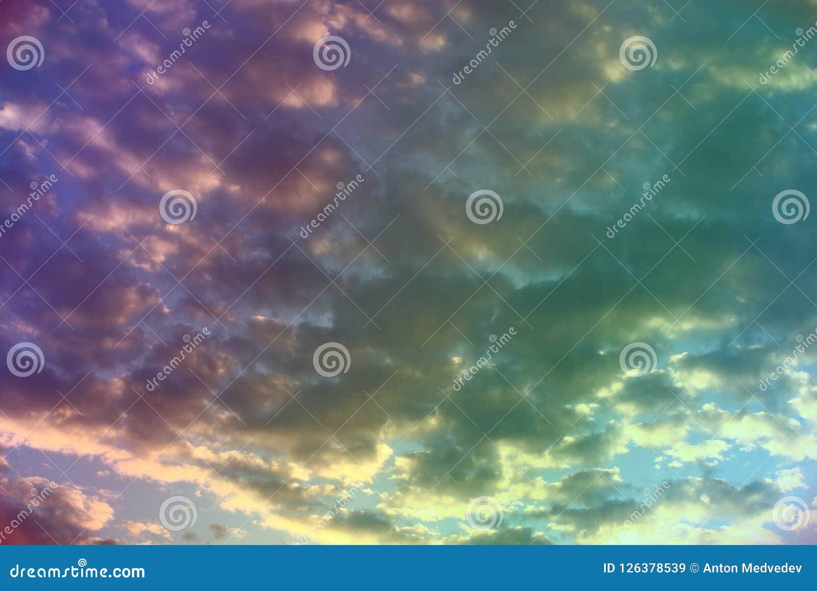 Pretty Vivid Light Clouds for Using in Design As Background. Stock ...