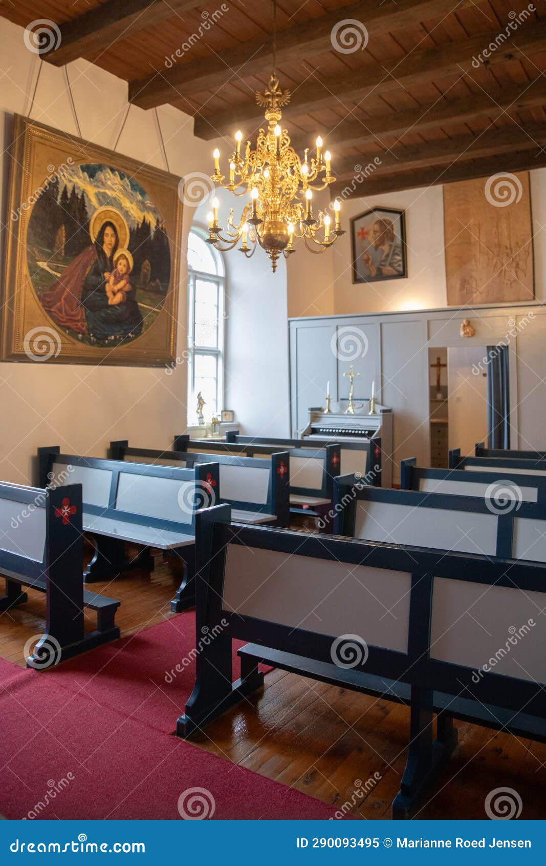 The Beautiful Voergaard Castle Editorial Image - Image of sculpture ...