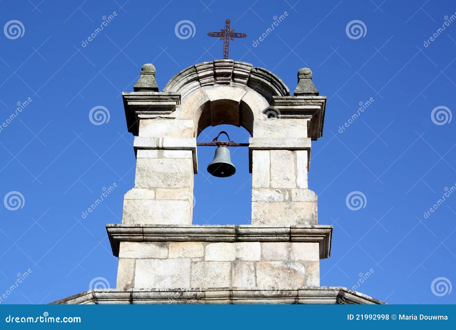 Church Bell stock photo. Image of catholic, cross, saint - 21992998