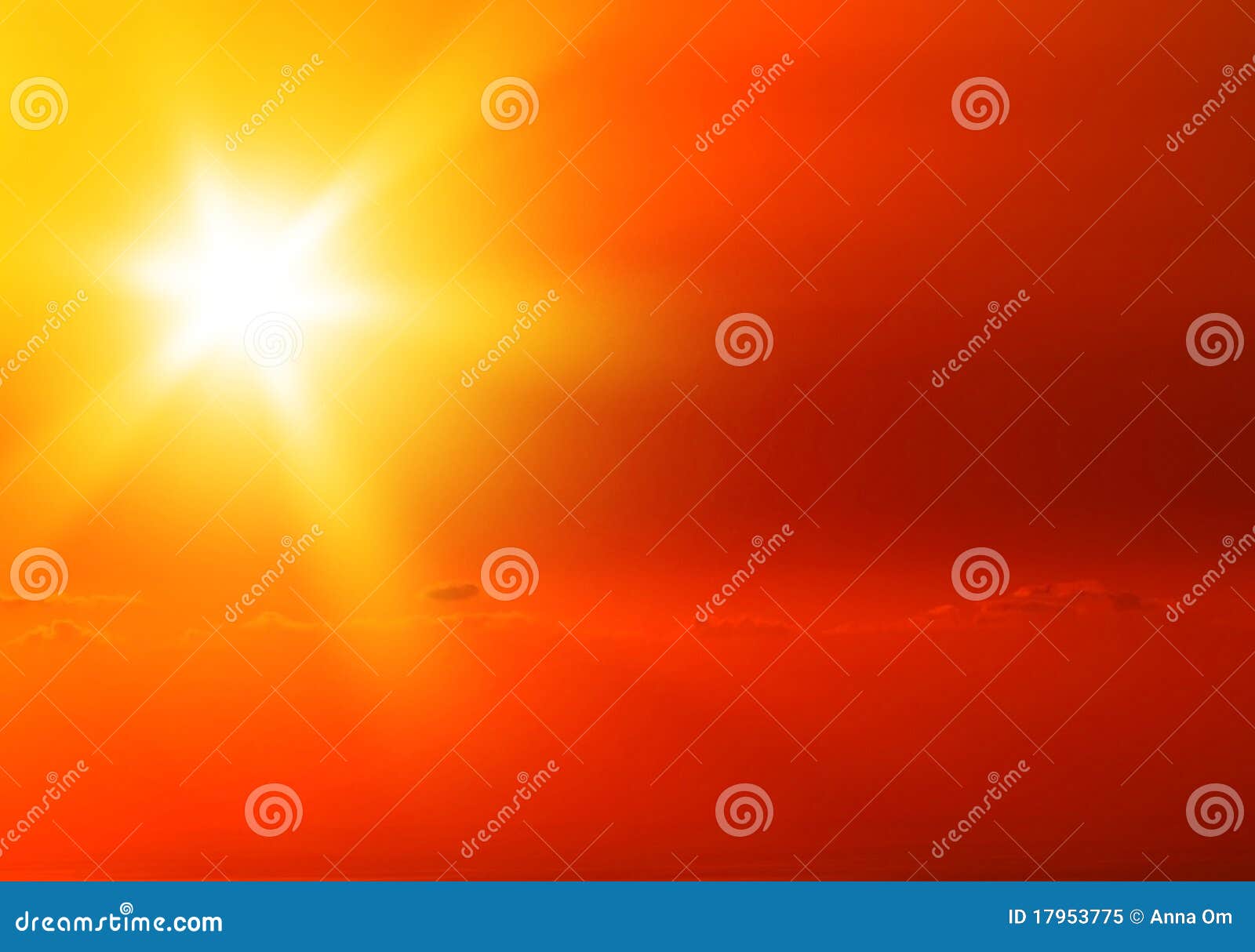 Beautiful Warm Yellow Sunset Stock Image - Image of bright, abstract ...