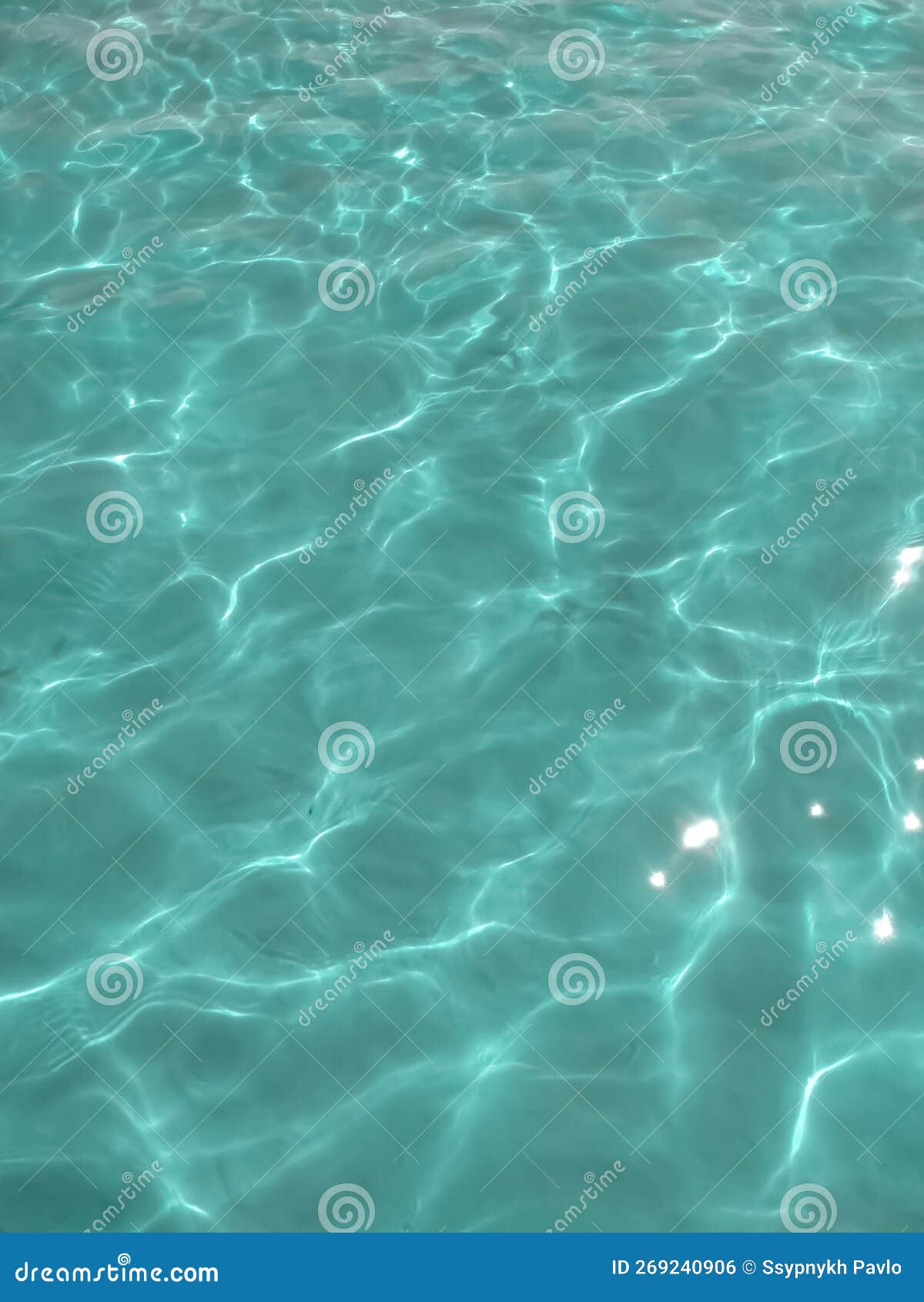 Beautiful Water. the Water is the Color of the Sea Wave. the Color of ...