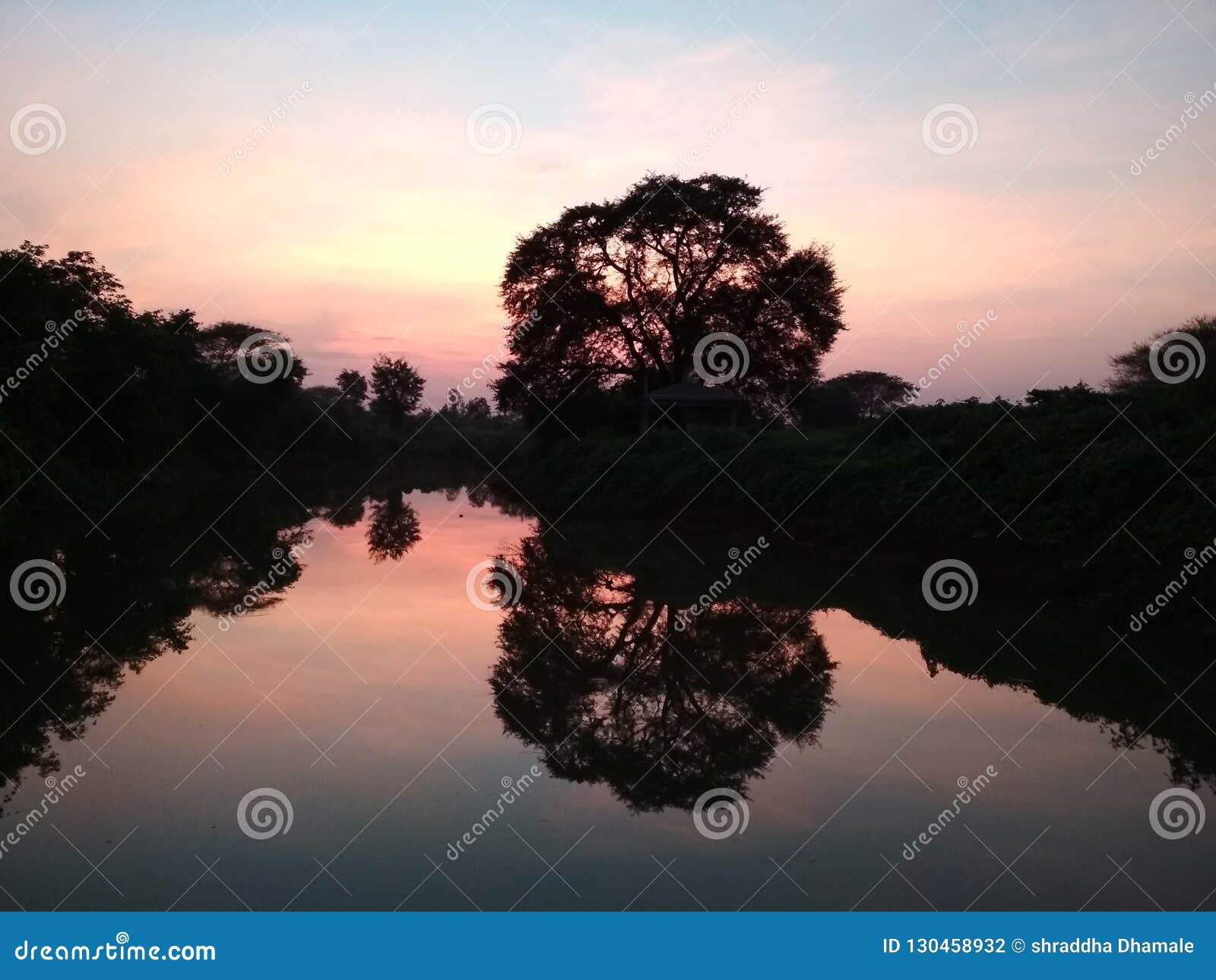 Beautiful Water Scene Reflection Stock Photo - Image of scene, awesome ...