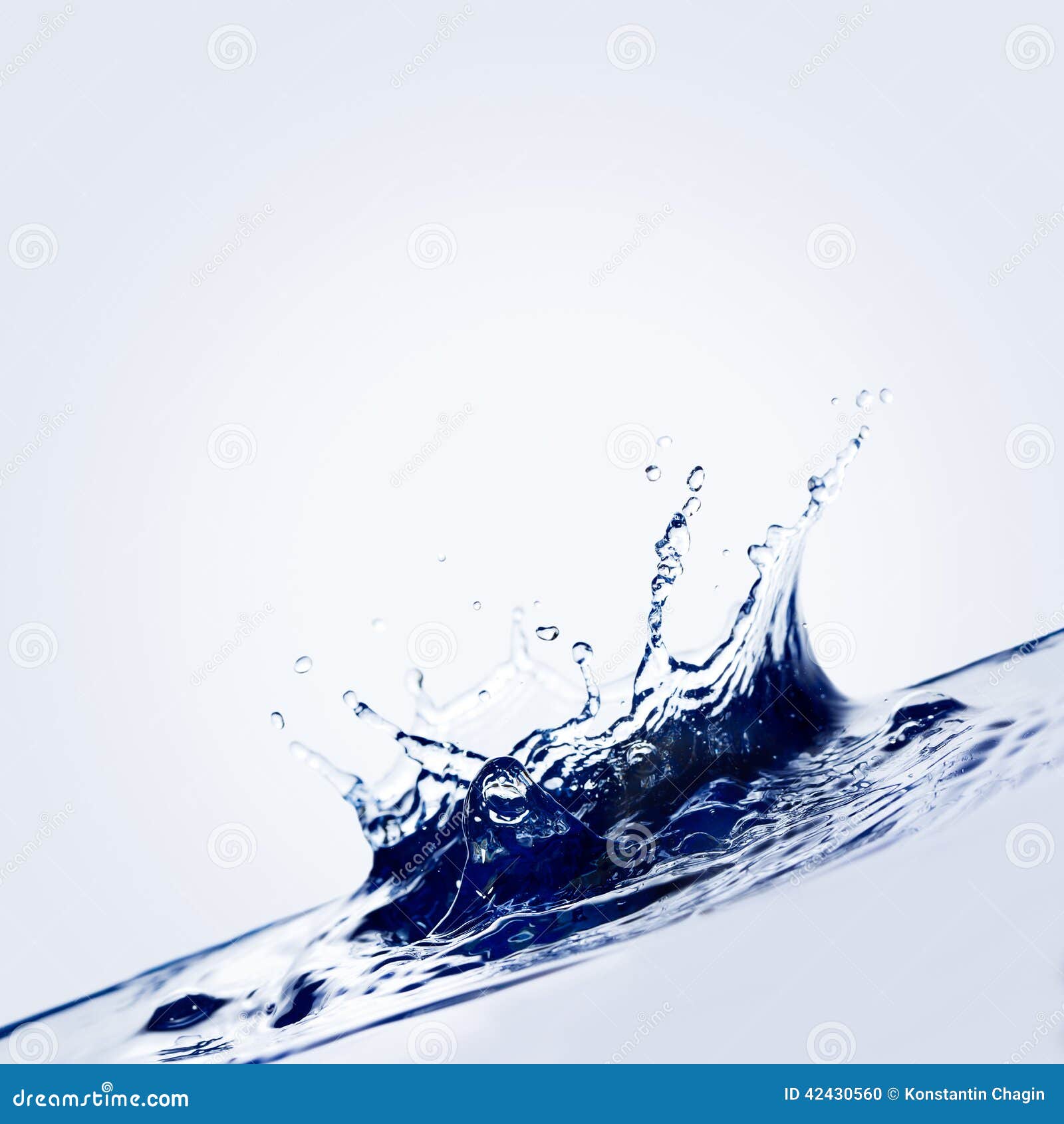 Beautiful water splash stock photo. Image of freshness - 42430560