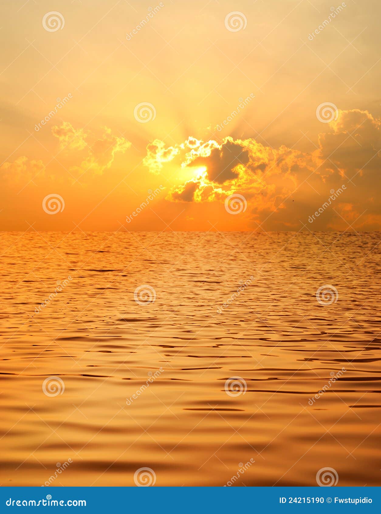 Beautiful Water when Sunset Stock Photo - Image of outdoor, nature ...