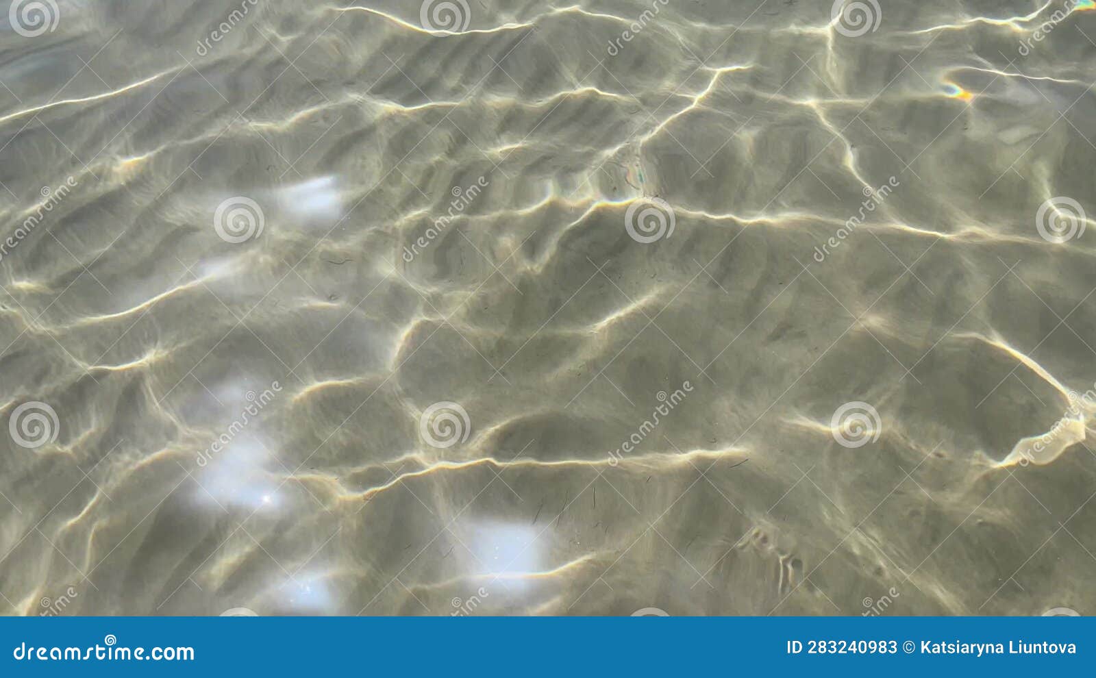 Beautiful Water Surface, the Waves Shimmer in the Sun. Abstract ...