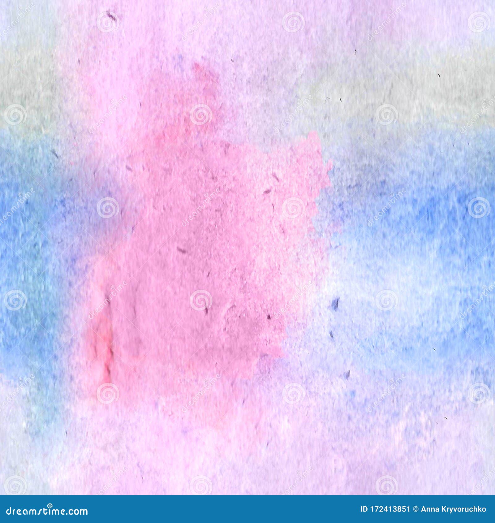 Watercolor Seamless Texture Pattern. Beautiful Watercolor Light ...