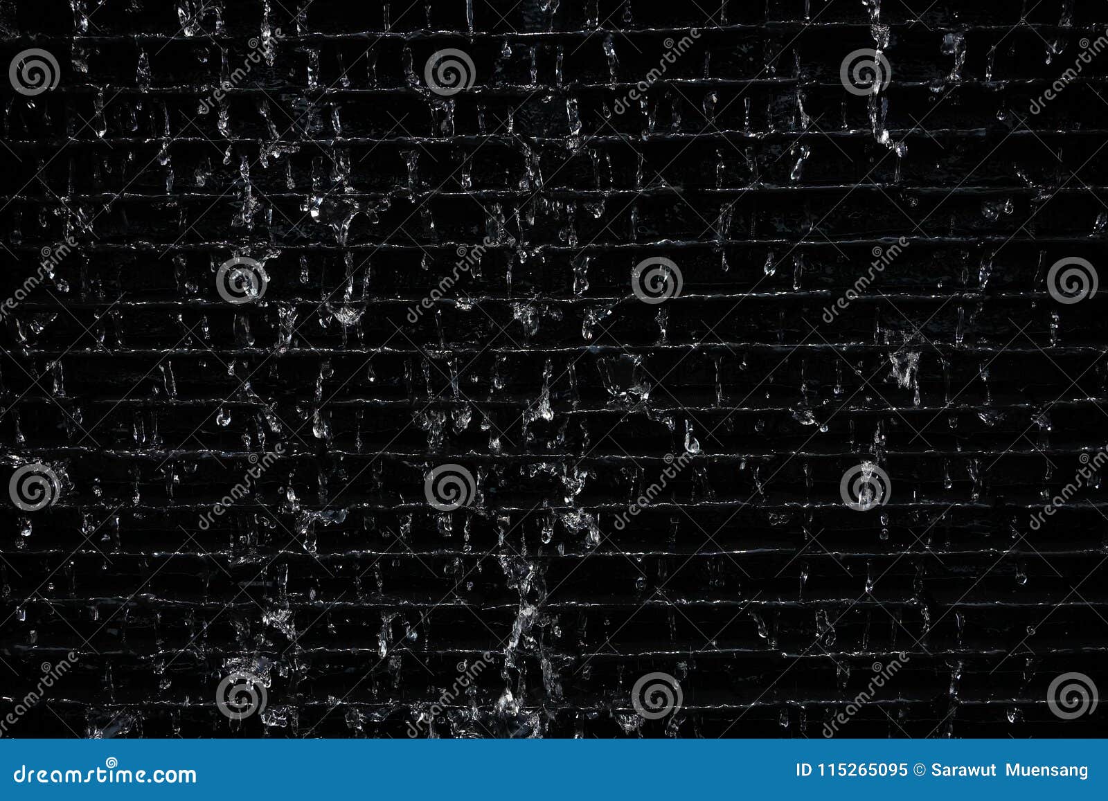 Waterfall Model Flowchart Hand Drawing On Blackboard Stock Photography ...