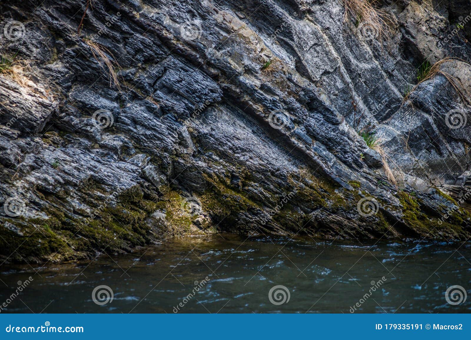 Beautiful Waterfall from the River Stock Image - Image of flowing ...