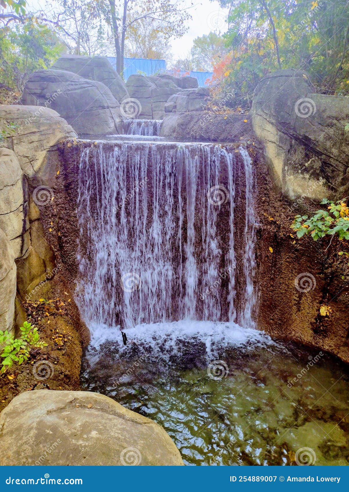 Beautiful Waterfall in Waco Texas Stock Image - Image of waco, autumn ...