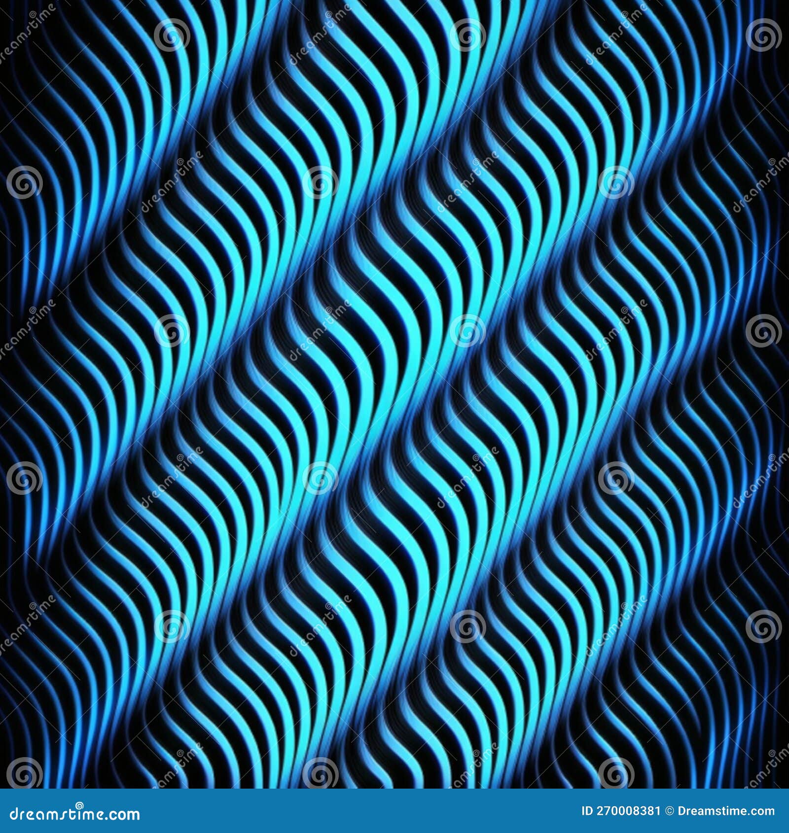 Waves Pattern with Blue and White Colors Stock Illustration ...