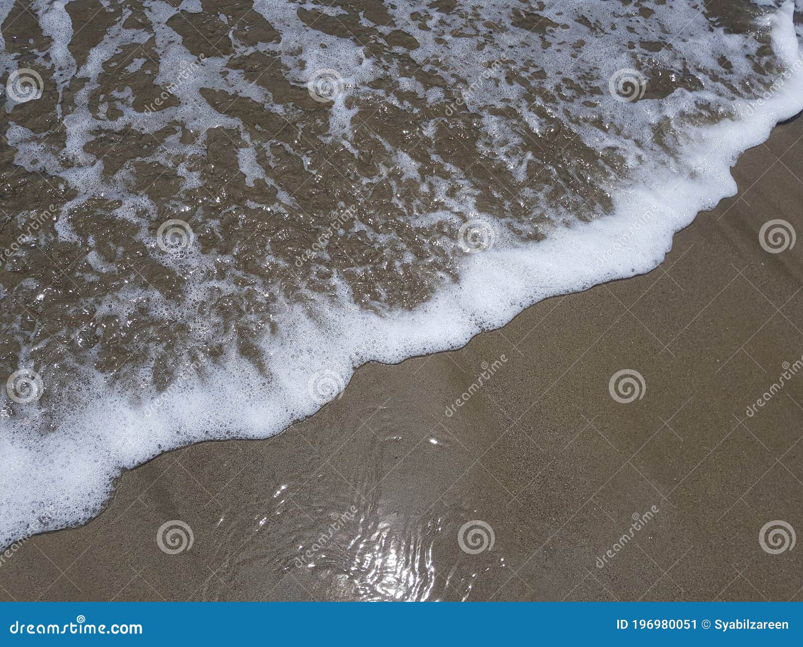 Beautiful Wave on Sand at Aceh, Indonesia Stock Image - Image of ...