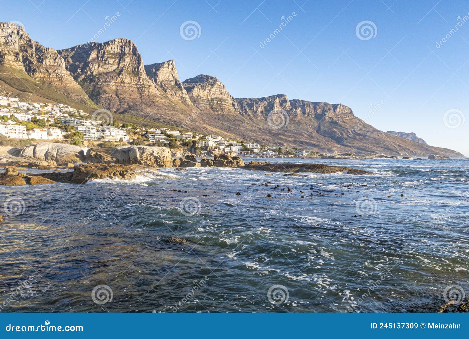 Beautiful Waves at the Ocean in Cape Town Stock Image - Image of rock ...