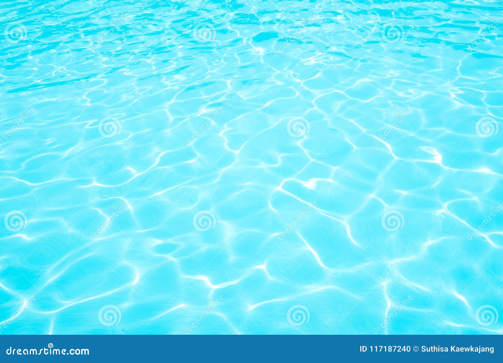 Beautiful Waves in the Pool for Background Stock Photo - Image of ...