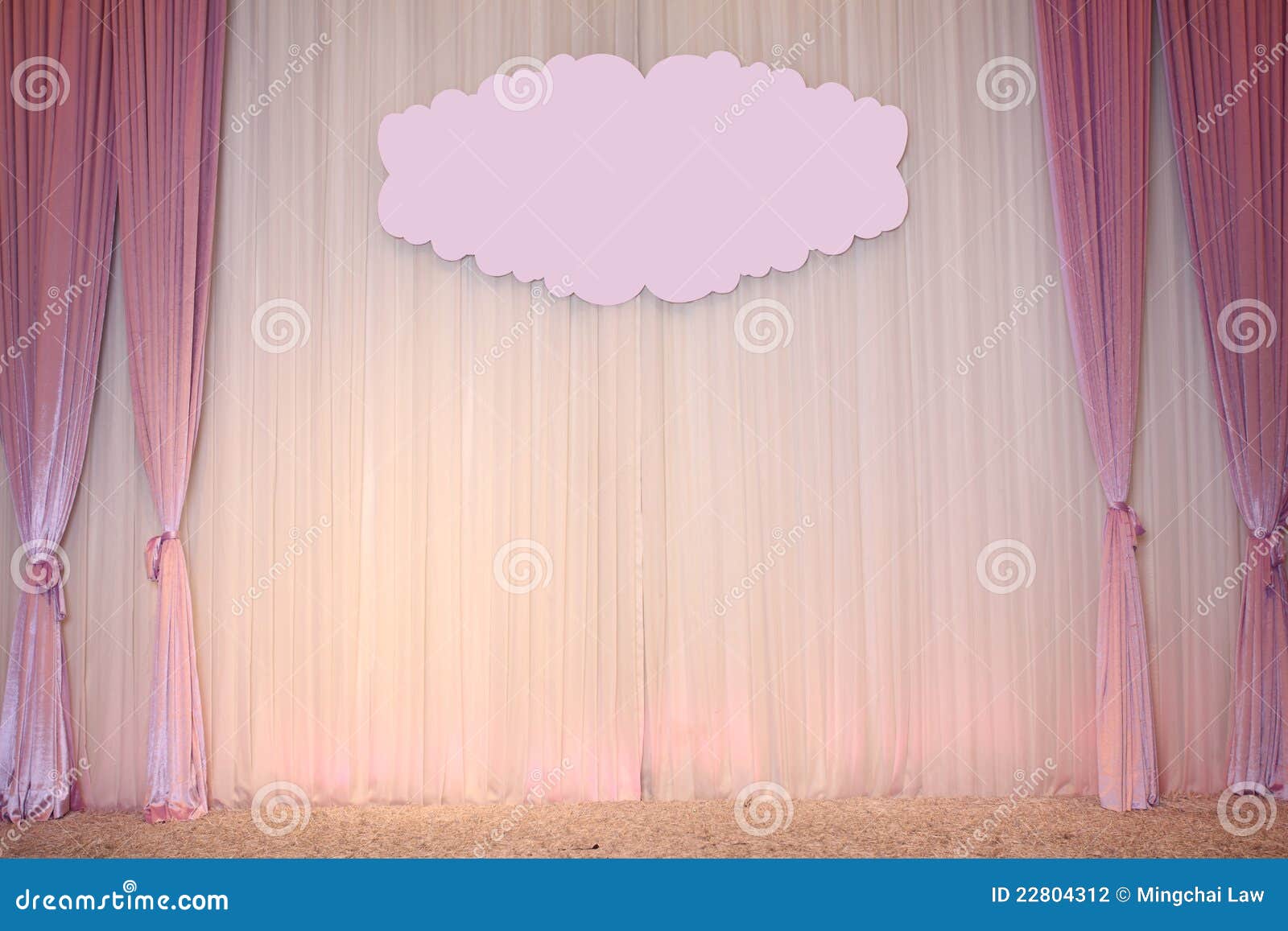 Beautiful Wedding Backdrop stock illustration. Illustration of light ...