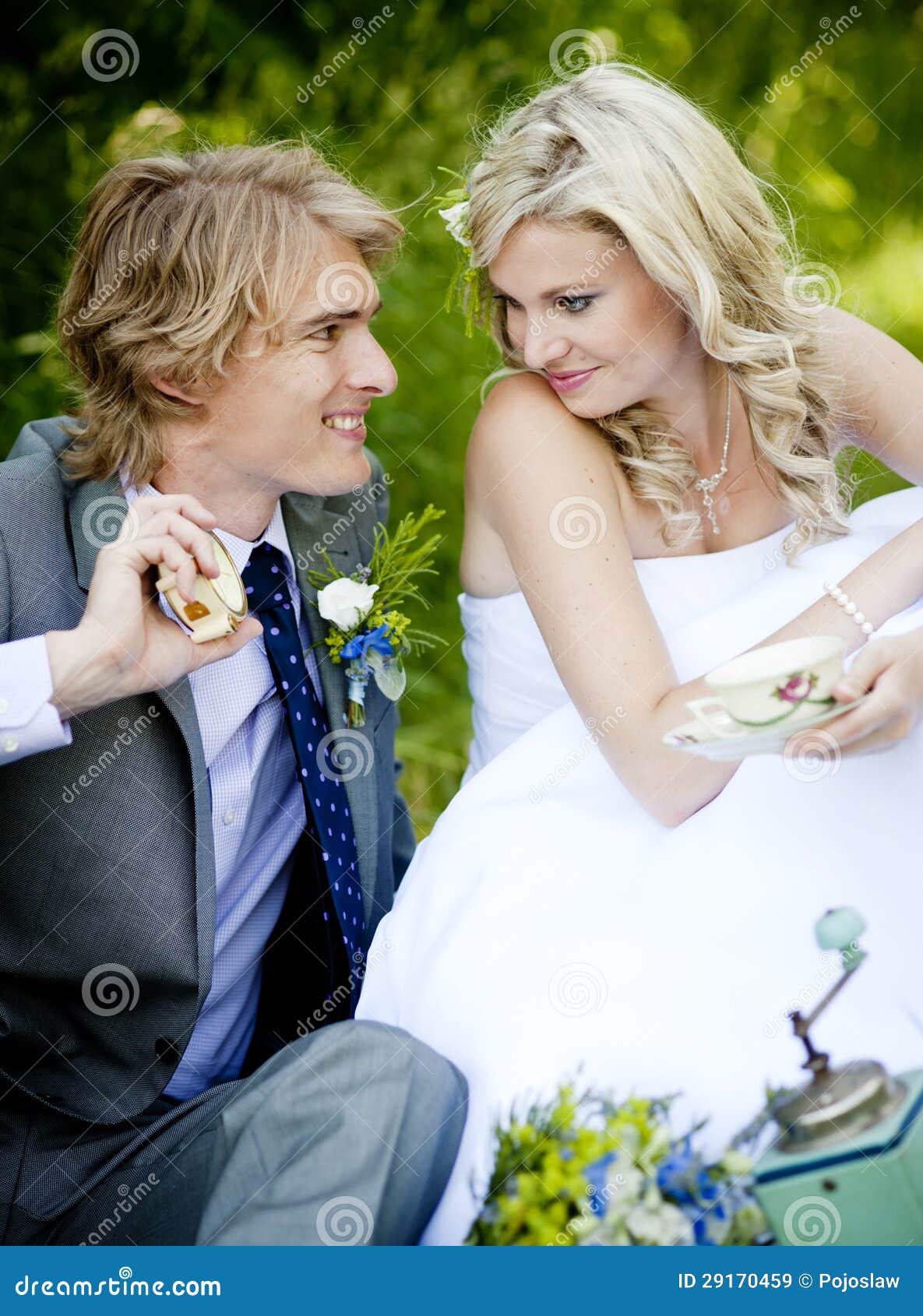 Beautiful wedding couple stock image. Image of love, adult - 29170459