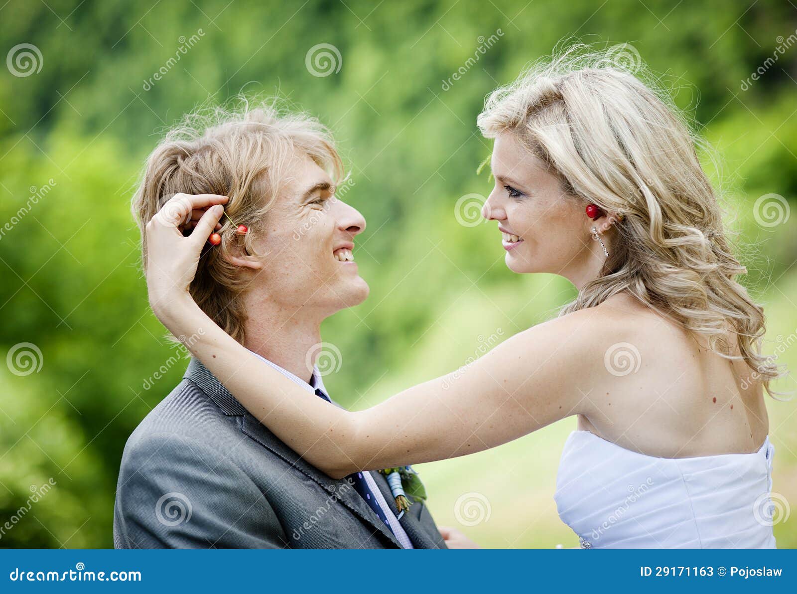 Beautiful wedding couple stock image. Image of elegant - 29171163