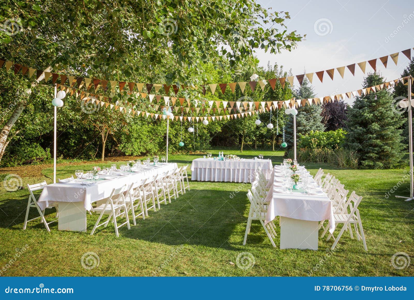 Beautiful wedding set up stock photo. Image of dream - 78706756