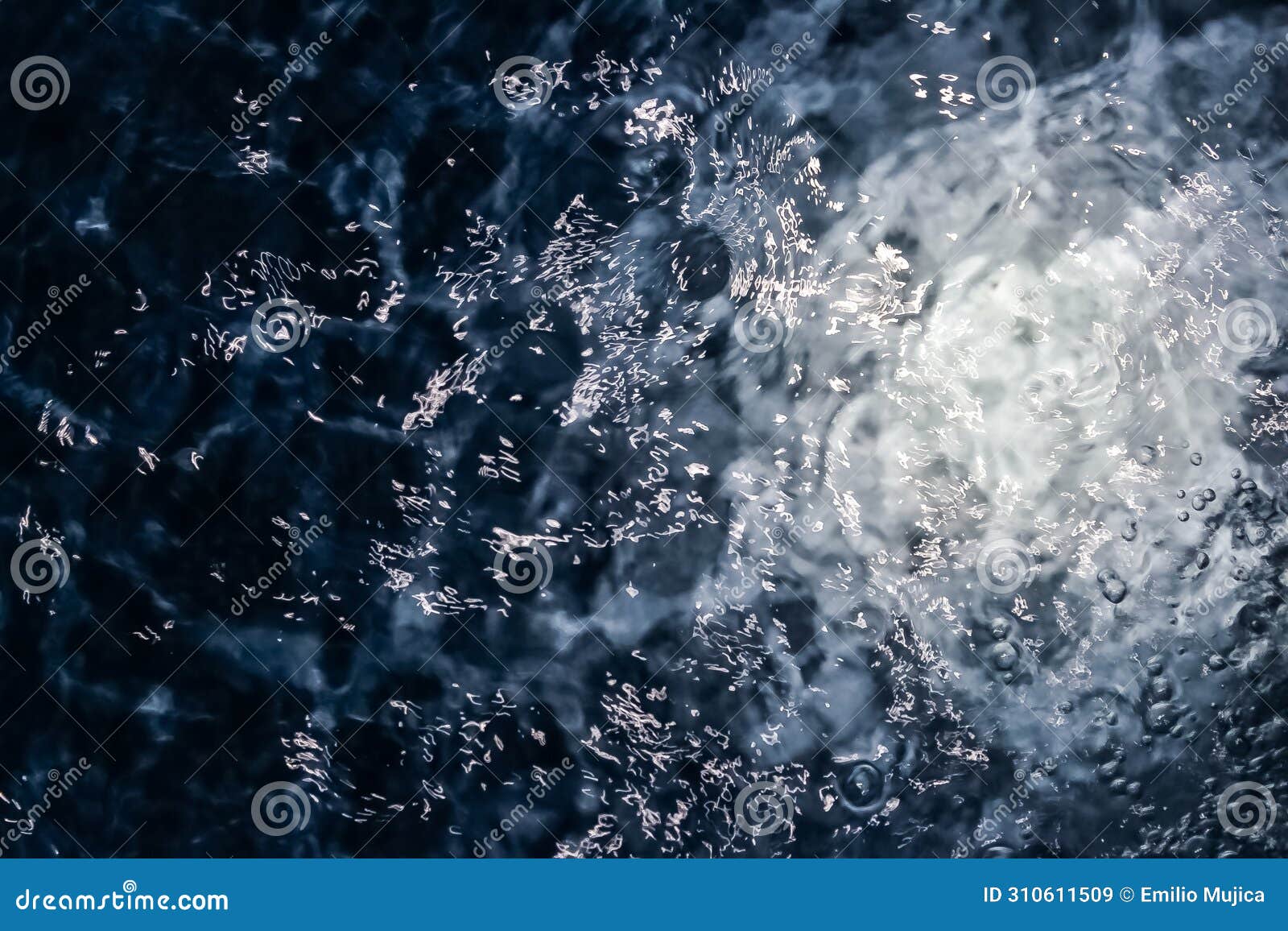 Beautiful Weird Water Surface, Abstract Background, Texture and Light ...