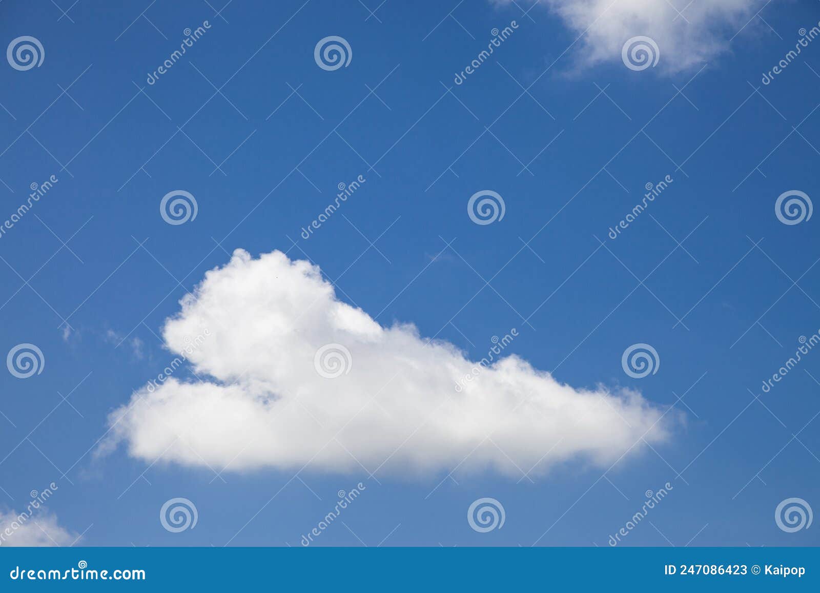 Beautiful White Clouds in the Sky. Stock Image - Image of meteorology ...