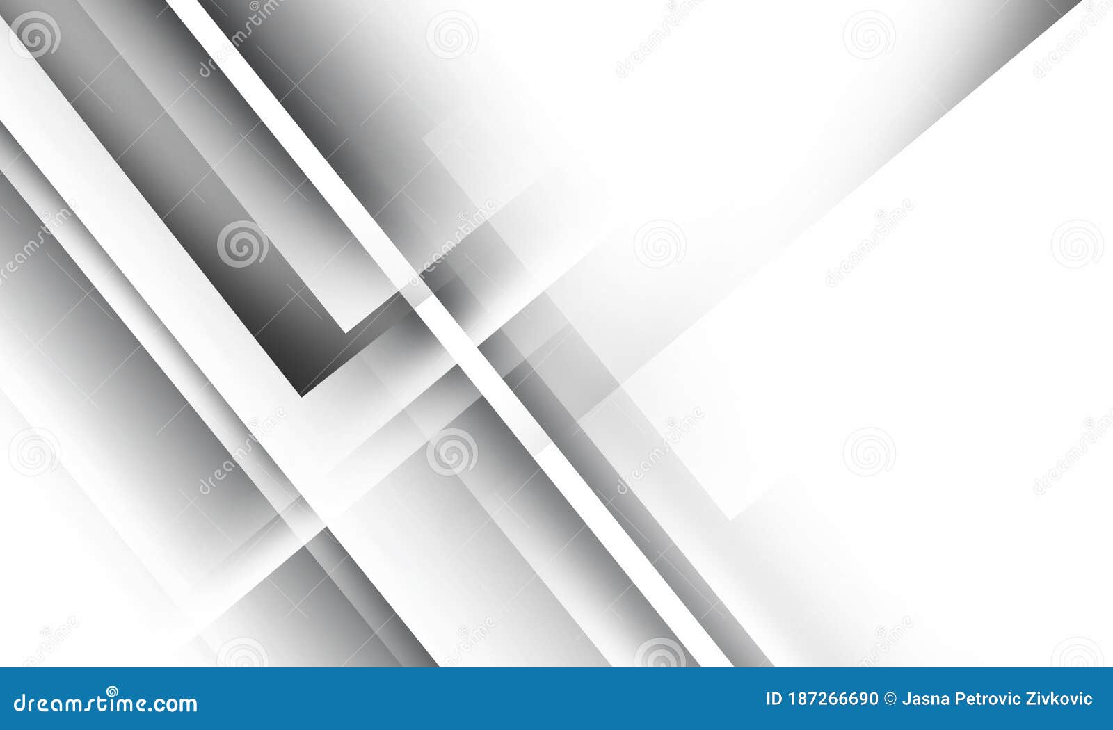 White Grey Silver Box Rectangle Abstract Background Presentation Design ...