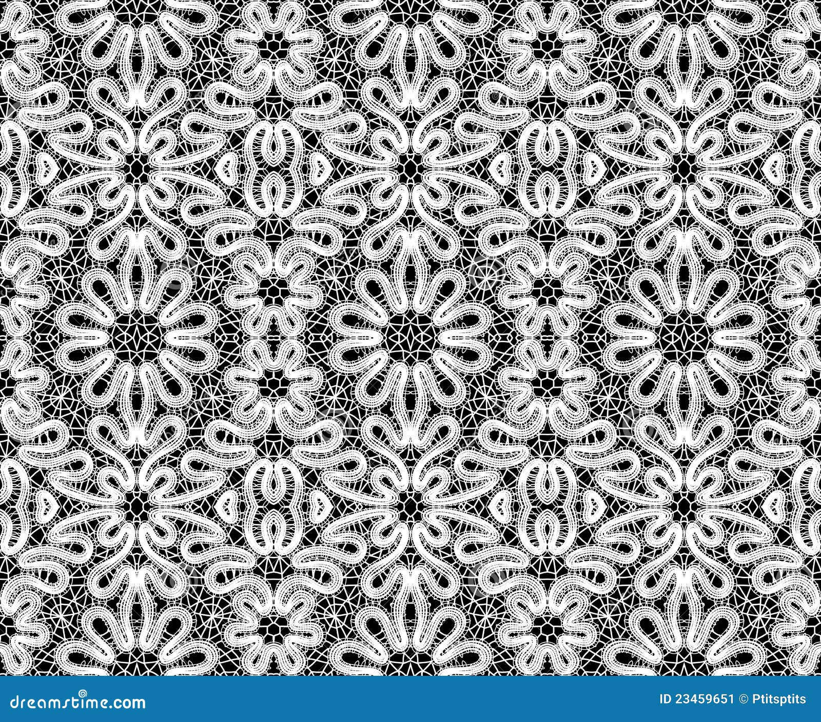 Beautiful White Lace on Black Background Stock Vector - Illustration of ...