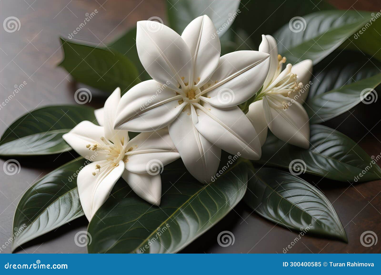 Beautiful White Lilies on Solid Color Background, Closeup. Floral Decor ...